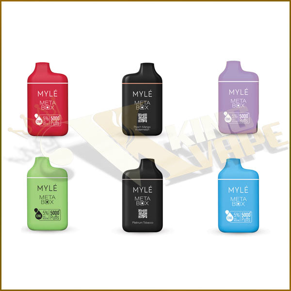 BUY MYLÉ META BOX DISPOSABLE 5000 PUFFS – KING VAPE